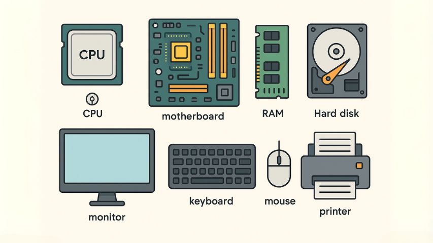 Computer Hardware components | Acme Collins School
